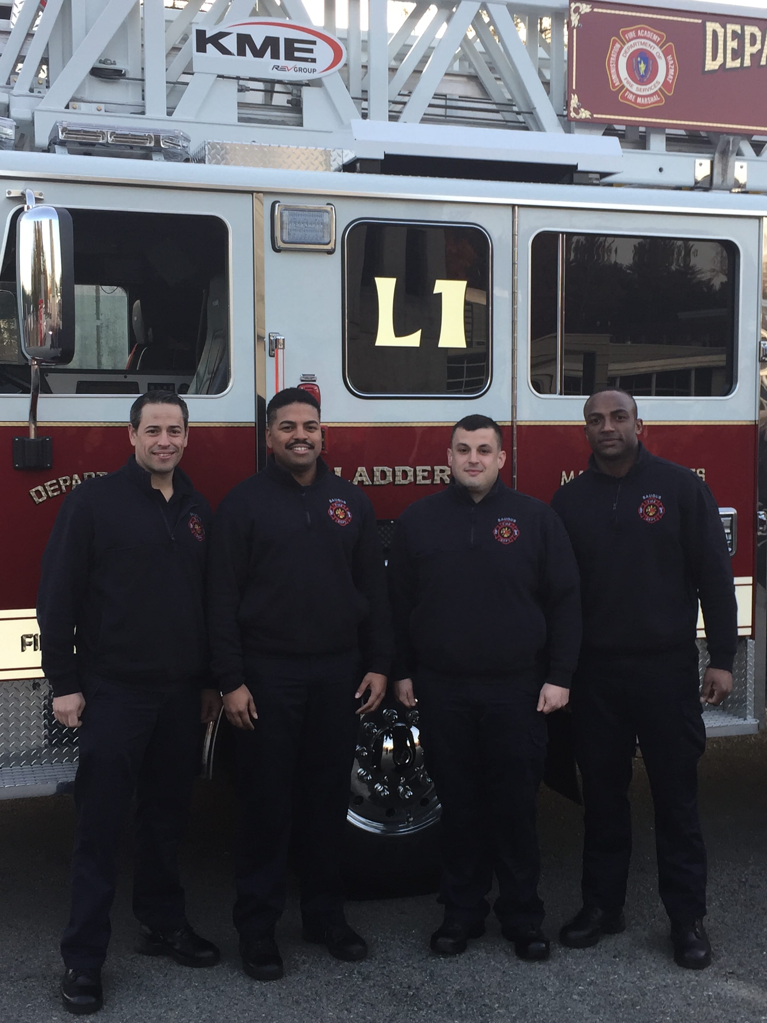 Saugus gets fired up by four new firefighter hires - Itemlive