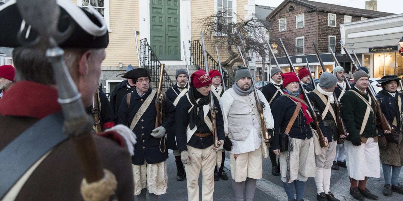 Marblehead goes back 221 years in time honoring General John Glover ...