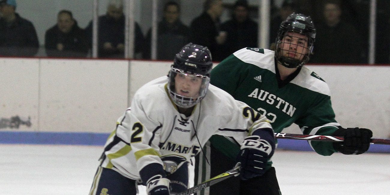 St. Mary's boys hockey can't recover from slow start against Winchester ...