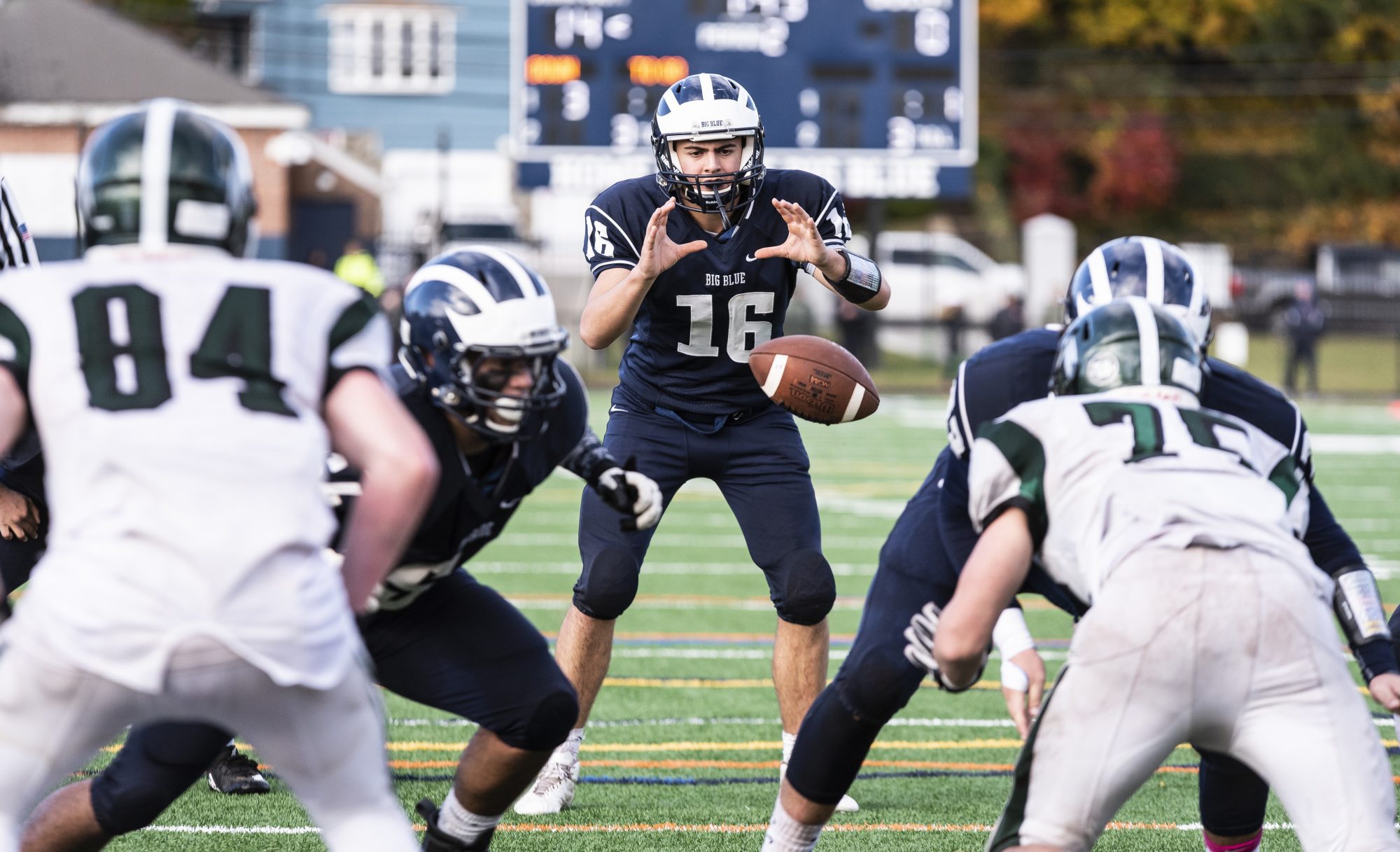 Swampscott football undeterred by wet, wild and windy weather - Itemlive