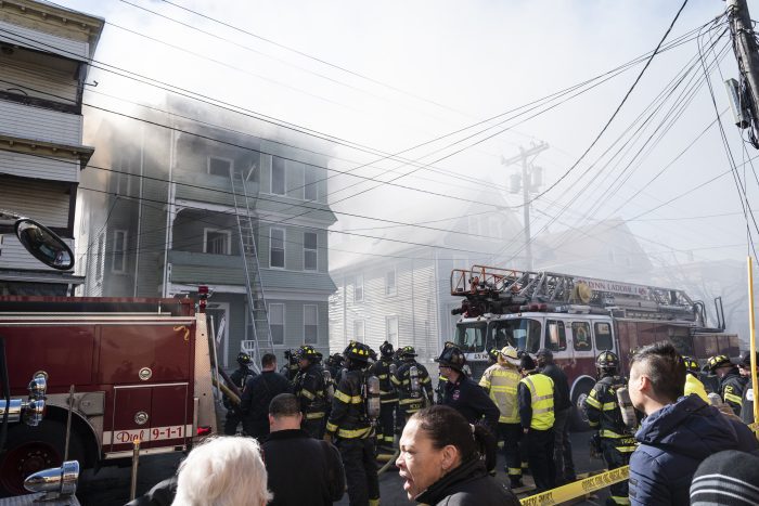 Lynn firefighters battle blaze - Itemlive : Itemlive